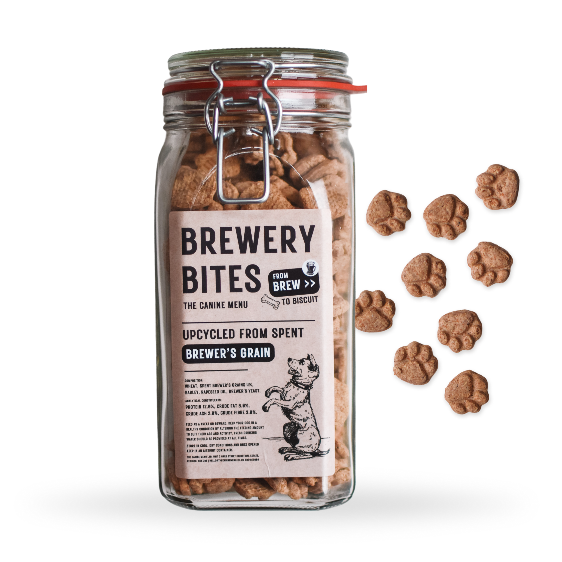 Brewery Bites Dog Biscuits (5kg) – The Canine Menu UK