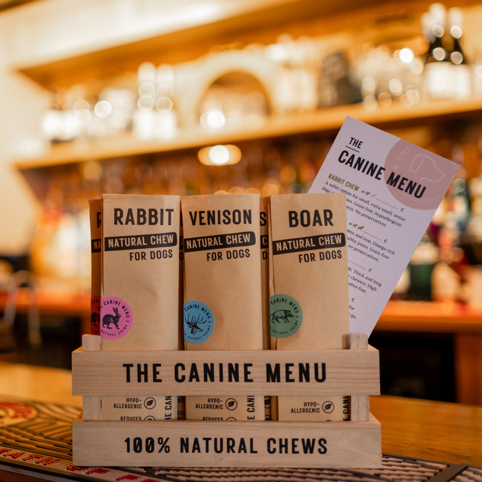 Rabbit Dog Chews (25 units) – The Canine Menu UK